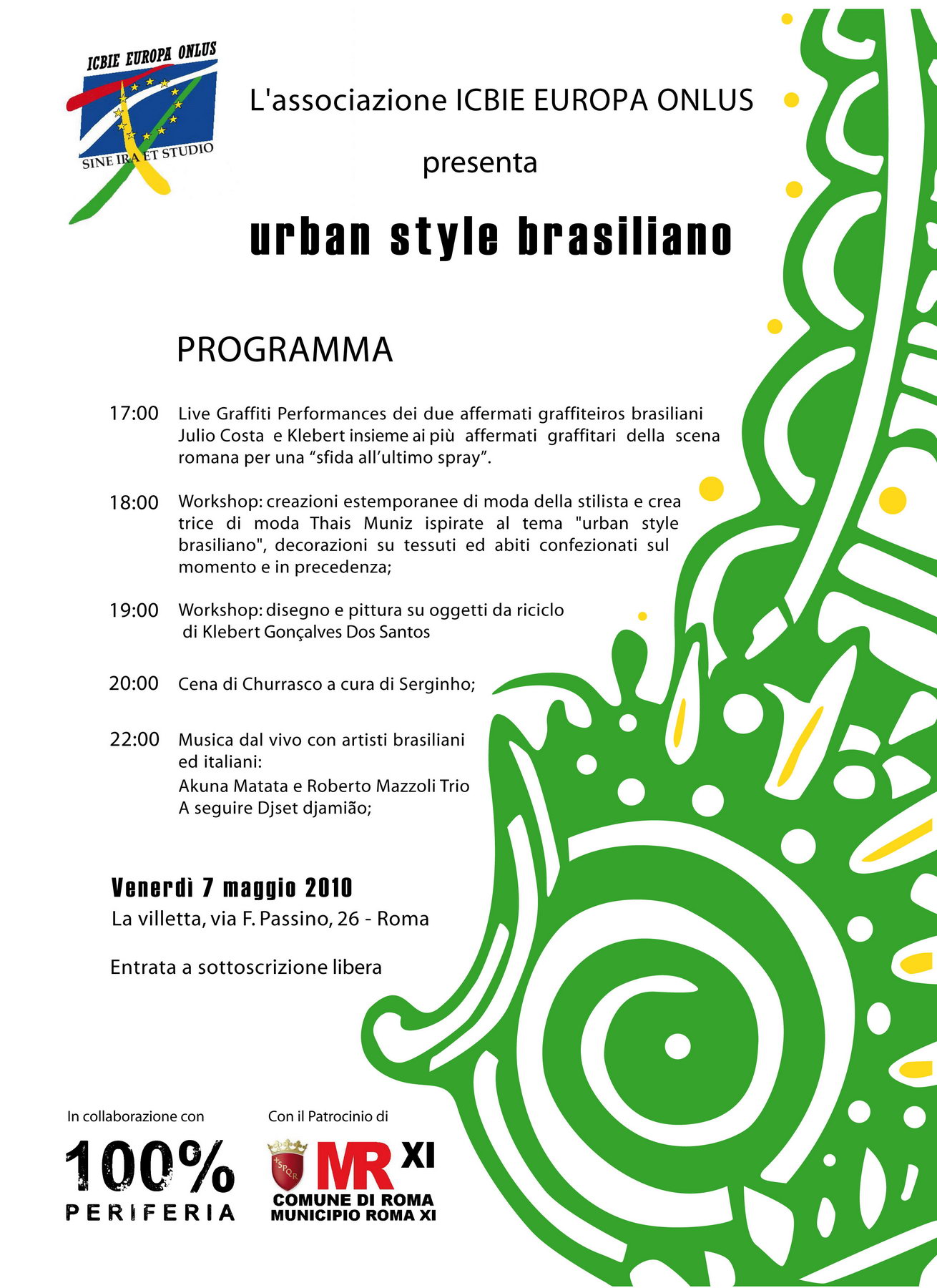 Urban Style Brasiliano @ Roma | Urbantrash Graffiti